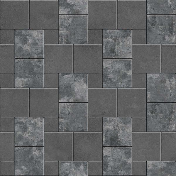 Creabeton Baustoff AG - Anthrazit / Schwarz schattiert Muster Carena ...