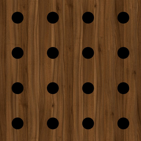 Topakustik - Perfo M 60/60/20 – Nussbaum M4462 | Free CAD- & BIM-Textur