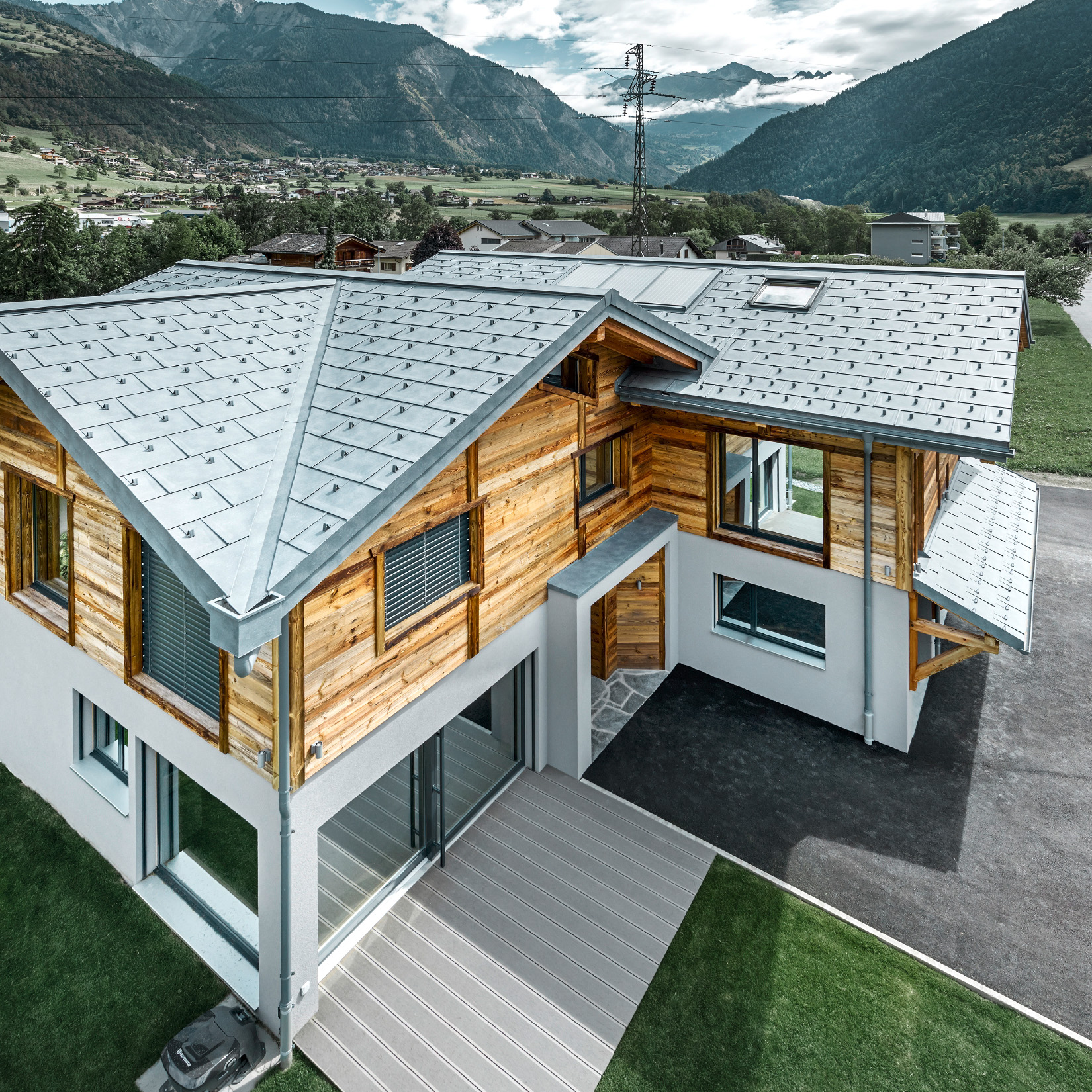 PREFA - 02 P.10 Anthrazit | Free CAD- & BIM-Textur