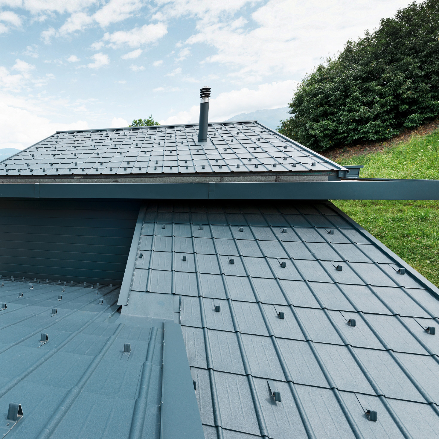 PREFA - 43 P.10 Steingrau | Free CAD- & BIM-Textur